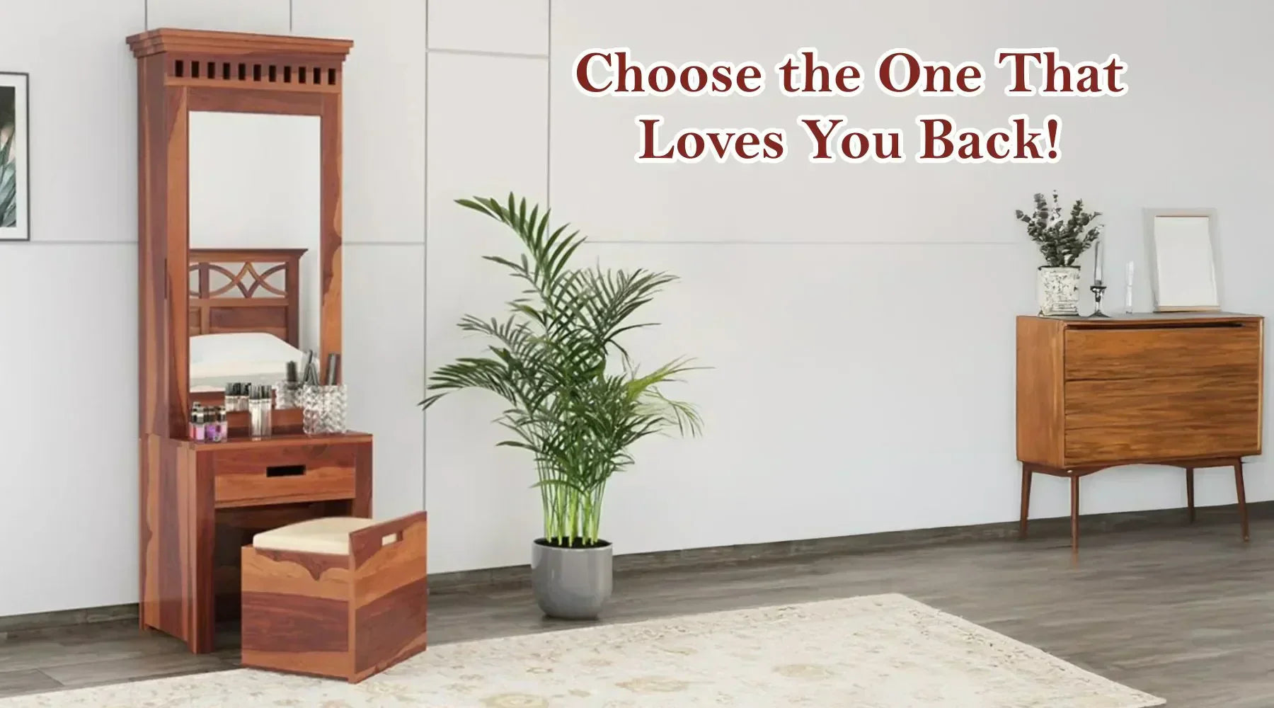 5 Easy Ways to Select the Perfect Dressing Table – Nismaaya Decor