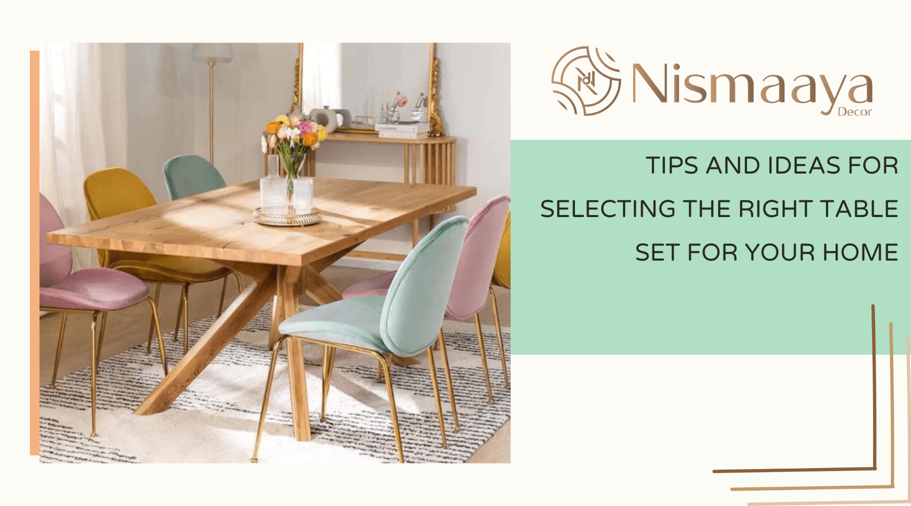 Tips and Ideas for Selecting the Right Table Set For Your Home ...