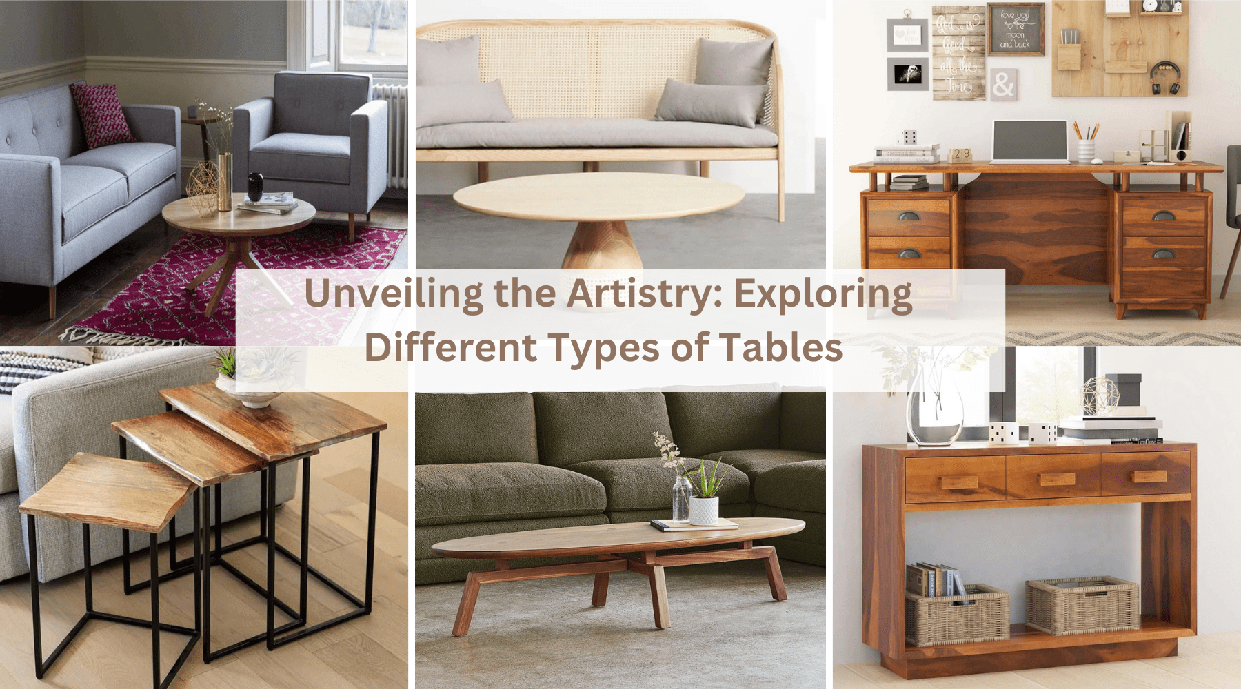 Unveiling the Artistry: Exploring Different Types of Tables – Nismaaya ...