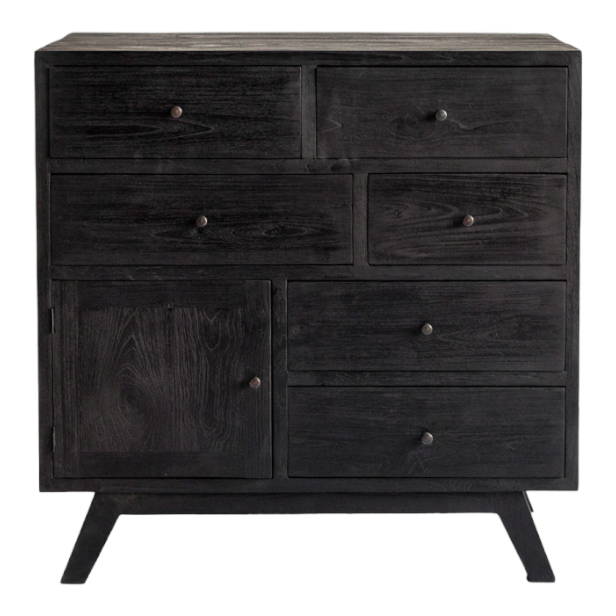 Bronia Solid Teak Wood Chest Of 7 Drawers – nismaayadecor