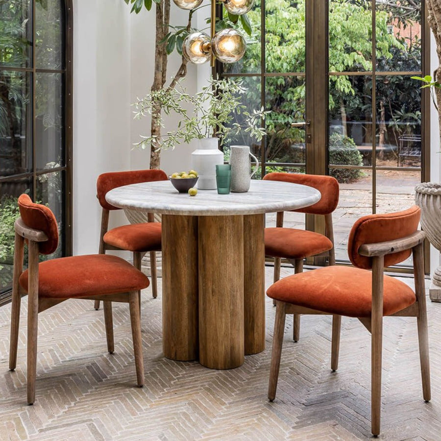 Buy 4 Seater Dining Table Set Online @Upto 50% OFF – Nismaaya Decor