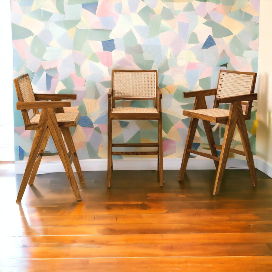 Buy Wooden Bar Stools Online in India @Upto 30% OFF – Nismaaya Decor