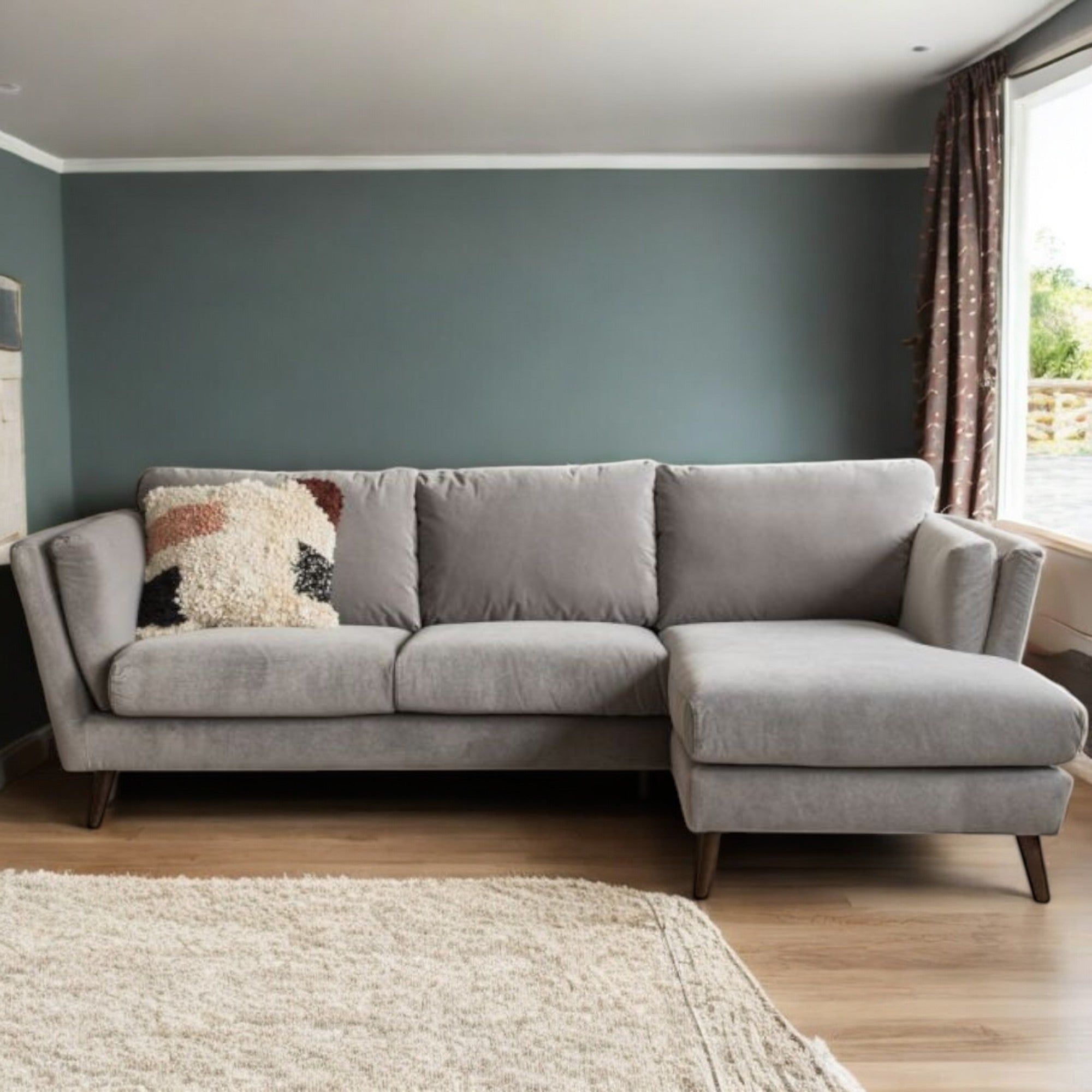 Buy Coventry L-Shaped Sofa for Living Room - Nismaaya Decor