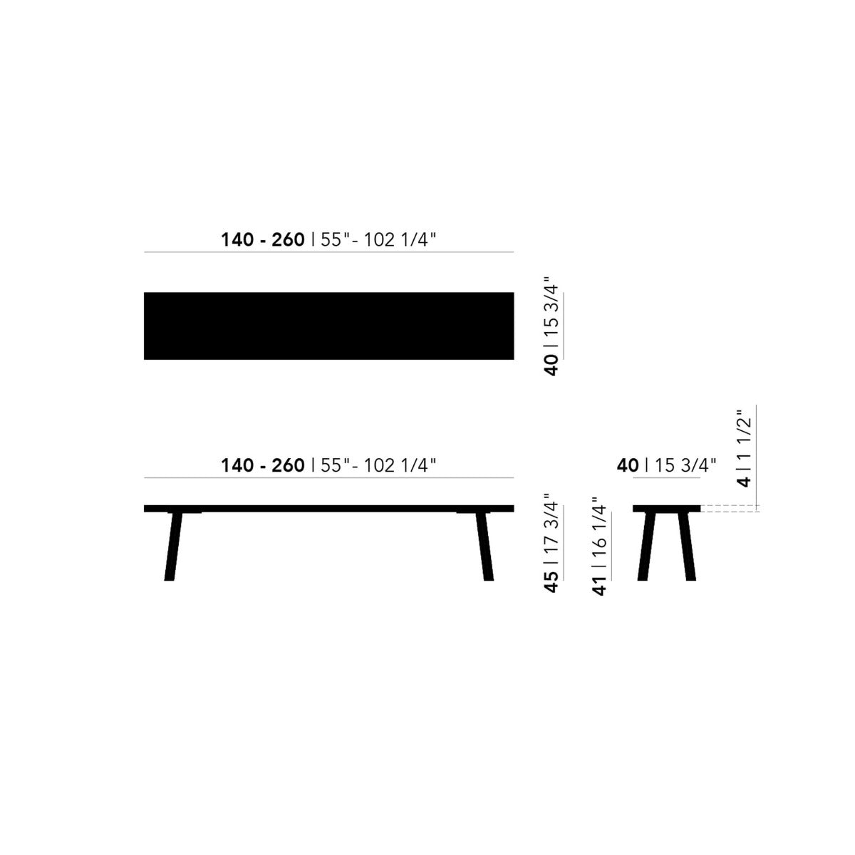 Macy Oak Wooden Bench Black – Nismaaya Decor