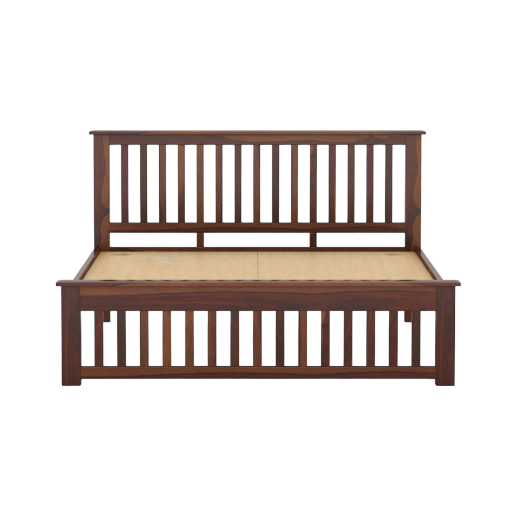Nismaaya Mahkah Sheesham Wood Bed Without Storage – Nismaaya Decor